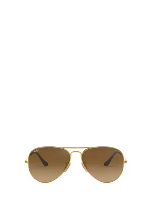 Ray-ban Aviator Frame Sunglasses - Brown