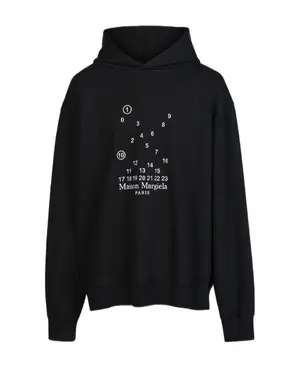 Maison Margiela Logo Sweatshirts Hoodies For Men