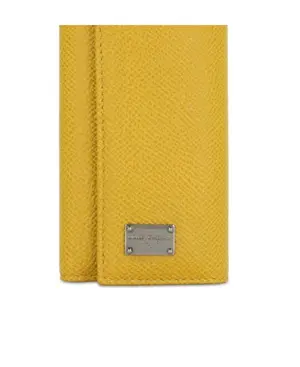 Dolce & Gabbana Logo Details Key Bag - Yellow