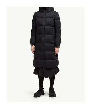 Moncler Arredoun Hooded Long Down Jacket