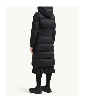 Moncler Arredoun Hooded Long Down Jacket