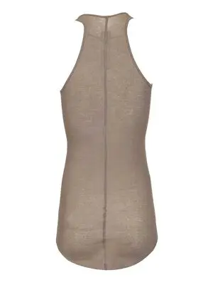 Rick Owens Fitted Ribbed Tank Top - Nude