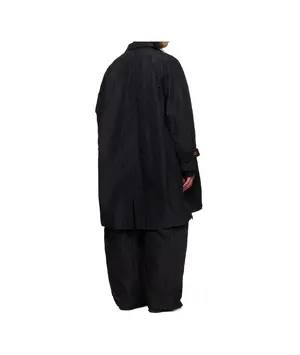 Sacai Pleated Twill Coat