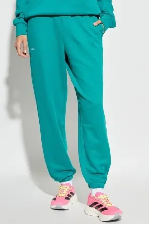 PANGAIA Elasticated-cuff Track Pants - Green
