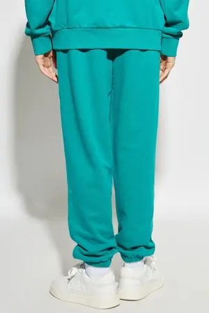 PANGAIA Elasticated-cuff Track Pants - Green