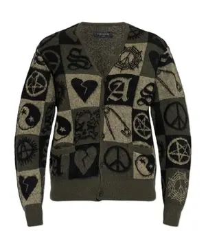 ALLSAINTS Travis Intarsia Cardigan