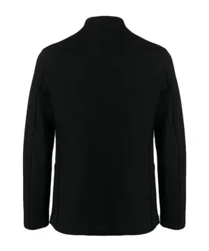 Harris Wharf London Stand Collar Jacket - Black