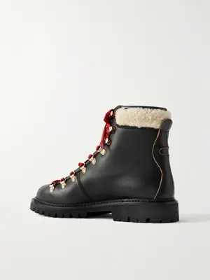 Bally Round-toe Leather Ankle Boots