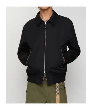 Burberry Gabardine Harrington Jacket