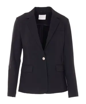 CIRCOLO 1901 Single-breasted Blazer - Black
