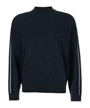 Emporio Armani Striped Crewneck Jumper