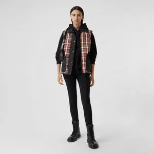 Burberry Quilted Tartan Puffer Gilet