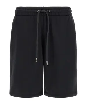 Off-White Paint Diag Skate Bermuda Shorts - Black