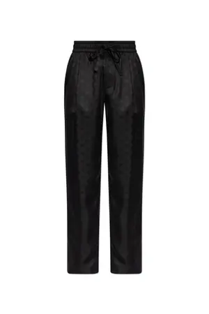 Dolce & Gabbana Monogram Jacquard Trousers