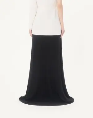 Valentino Garavani Long Cady Couture Skirt