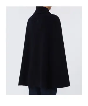 Max Mara Button-up Knit Cape
