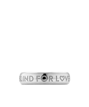 Gucci Blind For Love Ring - Silver