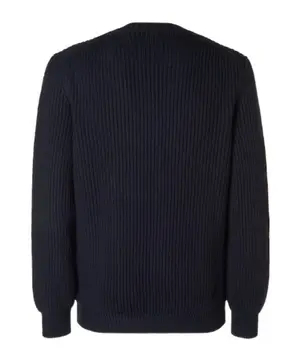 Fendi Embroidered Logo Long-sleeved Sweater