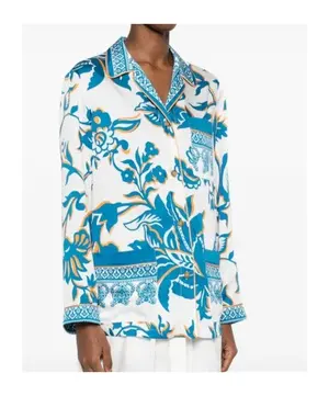 Etro Printed Long Sleeve Shirt