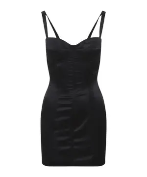 Dolce & Gabbana Sleeveless Mini Dress - Black