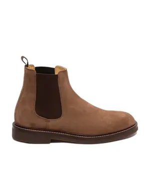 Brunello Cucinelli Suede Ankle Boots