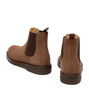 Brunello Cucinelli Suede Ankle Boots
