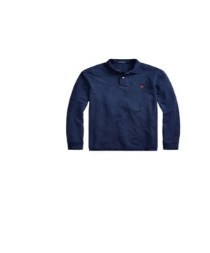 Polo Ralph Lauren Long Sleeve Polo Shirt - Blue