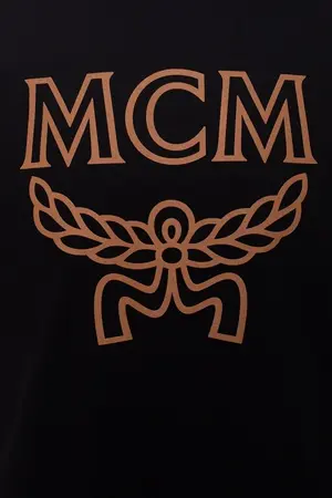 Mcm Logo Printed T-shirt