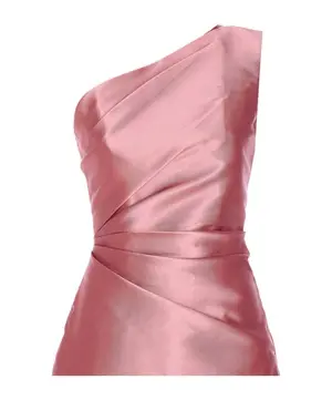 Solace London Kira One-shoulder Maxi Dress