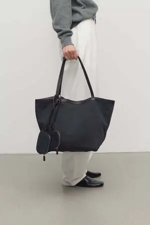 THE ROW Park Tote Three Bag - Black