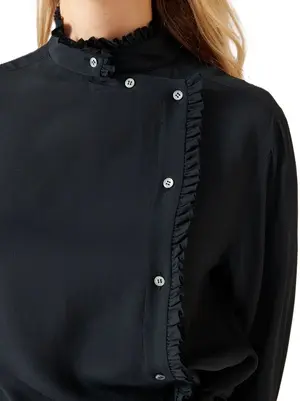 N.21 Ruffle Button-up Blouse