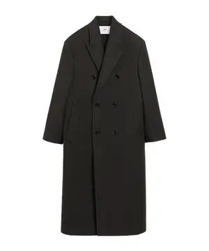 AMI Paris Double-breasted Long Coat