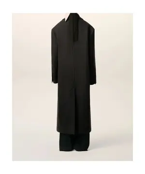AMI Paris Double-breasted Long Coat