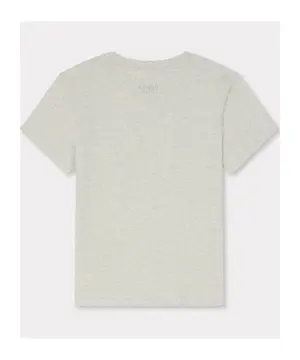 Kenzo Gots Wild Tiger Printed Crewneck T-shirt - Light Grey