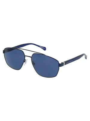 Hugo Boss Aviator Frame Sunglasses - Blue