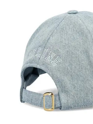Celine Baseball Cap With Logo Detail