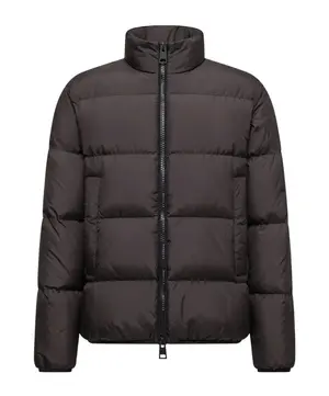 Moncler Erterle Zip-up Puffer Jacket - Brown