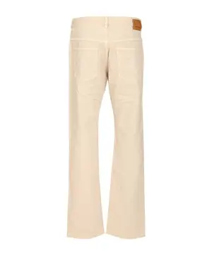 Isabel Marant Étoile Straight Leg Jeans - Beige