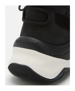 Moon Boot Lace-up Platform High-top Sneakers - Black