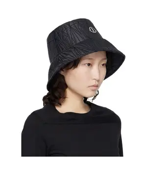 Moncler Quilted Logo Bucket Hat