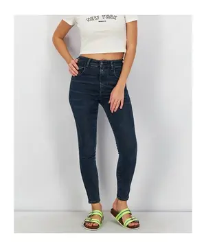 DIESEL® High-rise Slim Jeans - Belt-loop Jeans