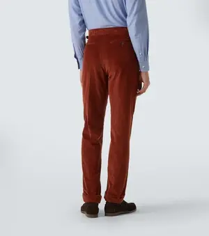 Dunhill Cotton And Silk Corduroy Pants