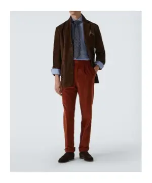 Dunhill Cotton And Silk Corduroy Pants