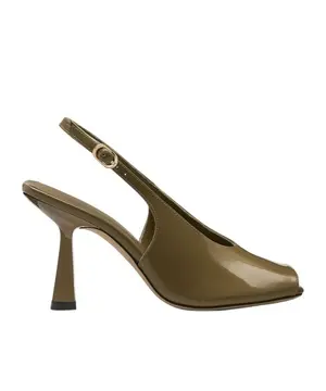 STUART WEITZMAN Open Toe Slingback High Heel Sandals