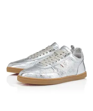 CHRISTIAN LOUBOUTIN Perforated Leather Trainers