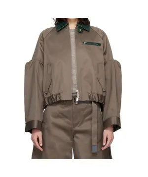 Sacai Pleated Outerwear For Women