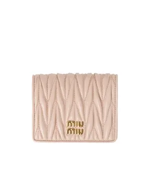 Miu Miu Gold Tone Wallets For Women