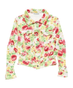 Acne Studios Floral Cotton Jacket - Amu