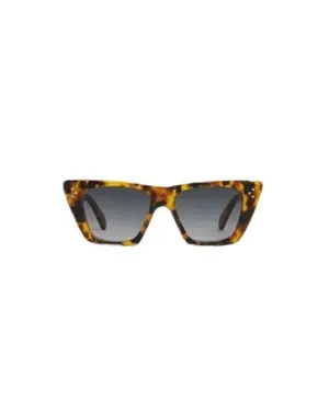 Celine Cat Eye S187 Sunglasses - Black