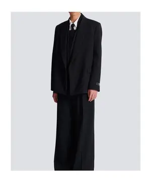 Balmain Grain De Poudre 1-button Jacket